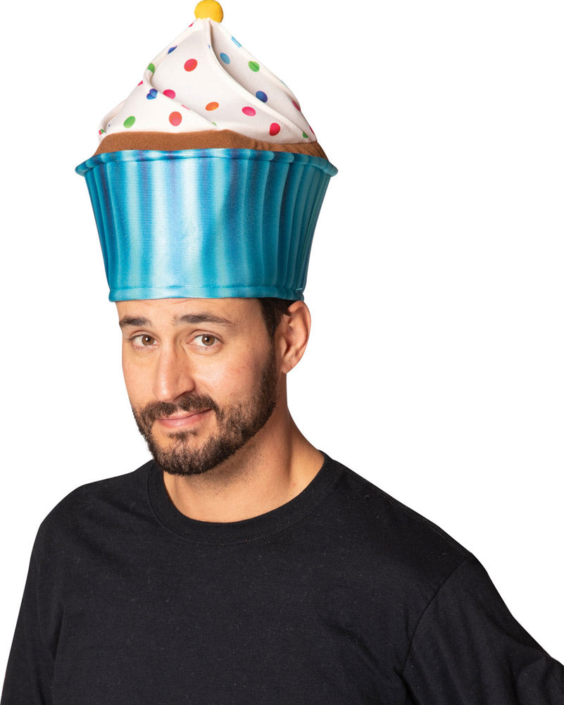 Blue Cupcake Hat