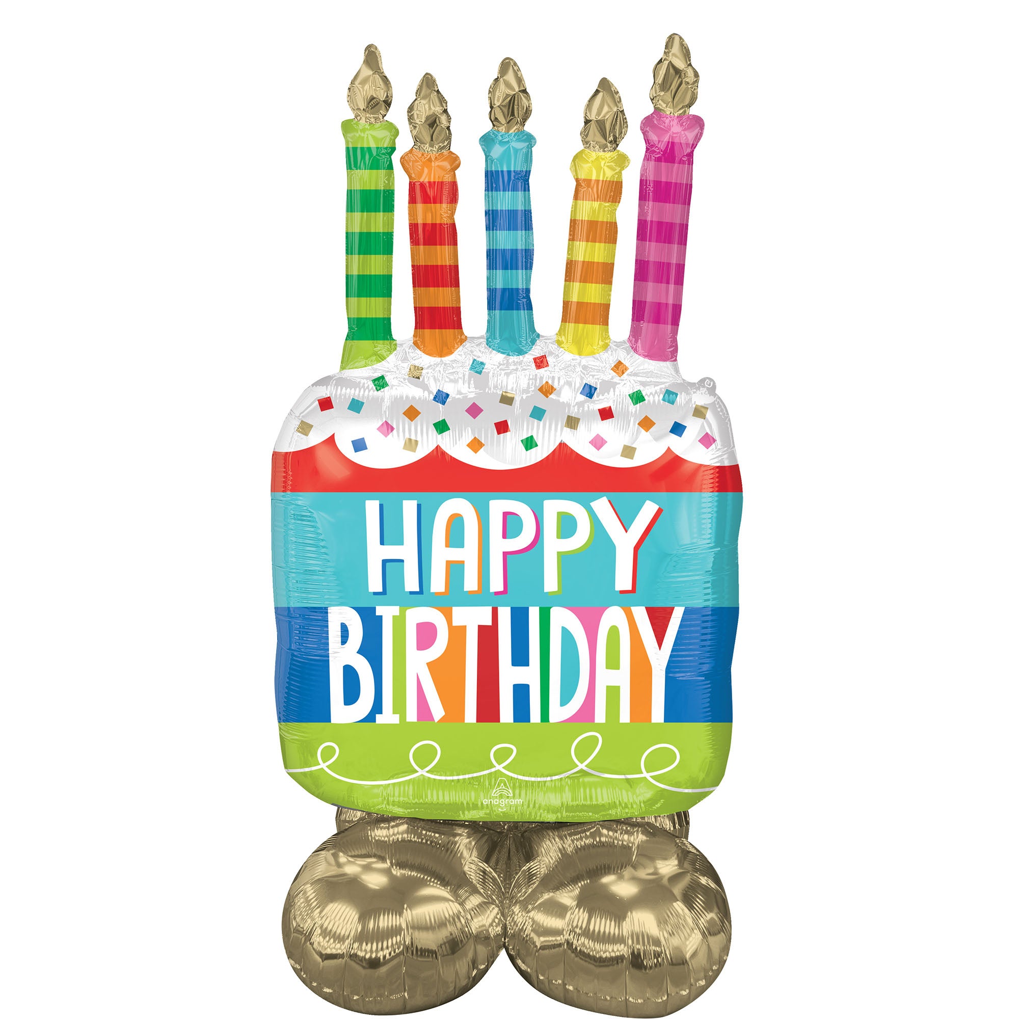 AirLoonz Make A Wish Foil Balloon