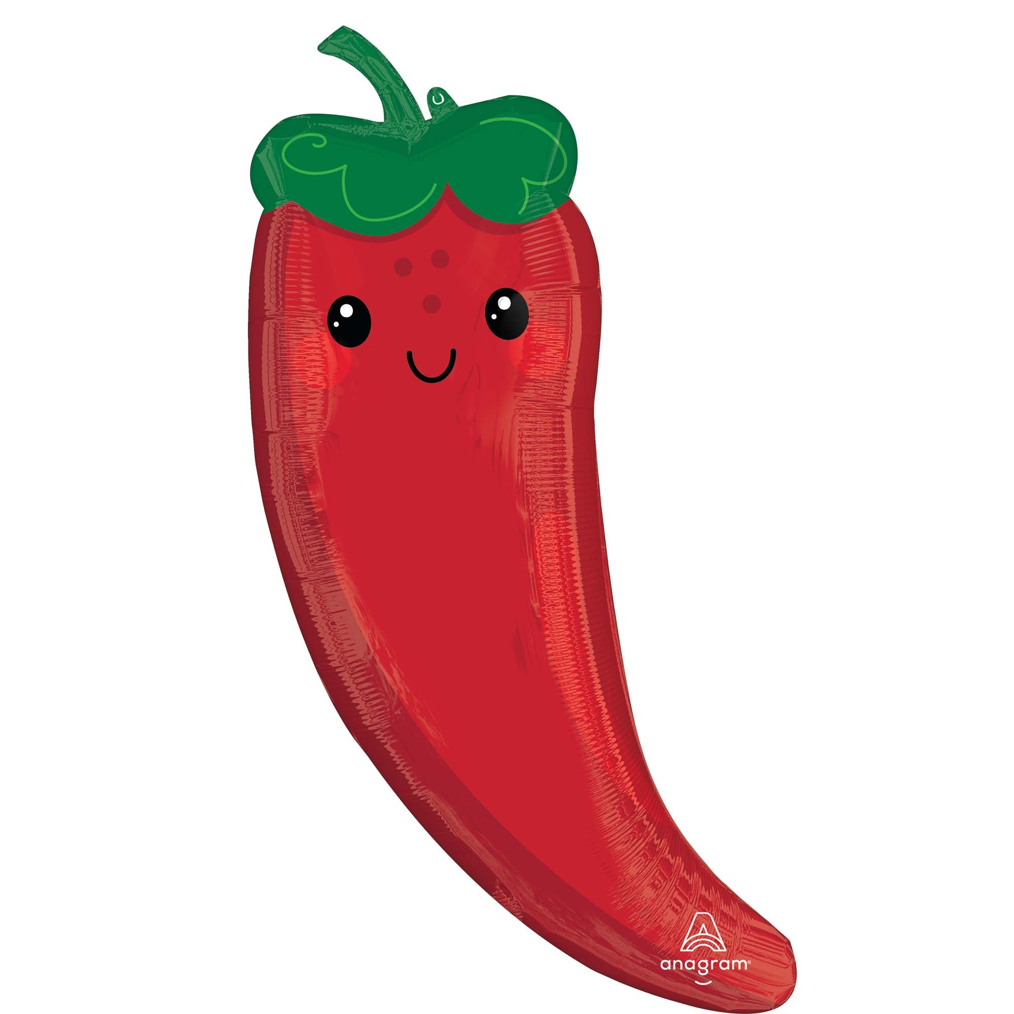 SuperShape XL Food Friends Chilli Pepper Balloon