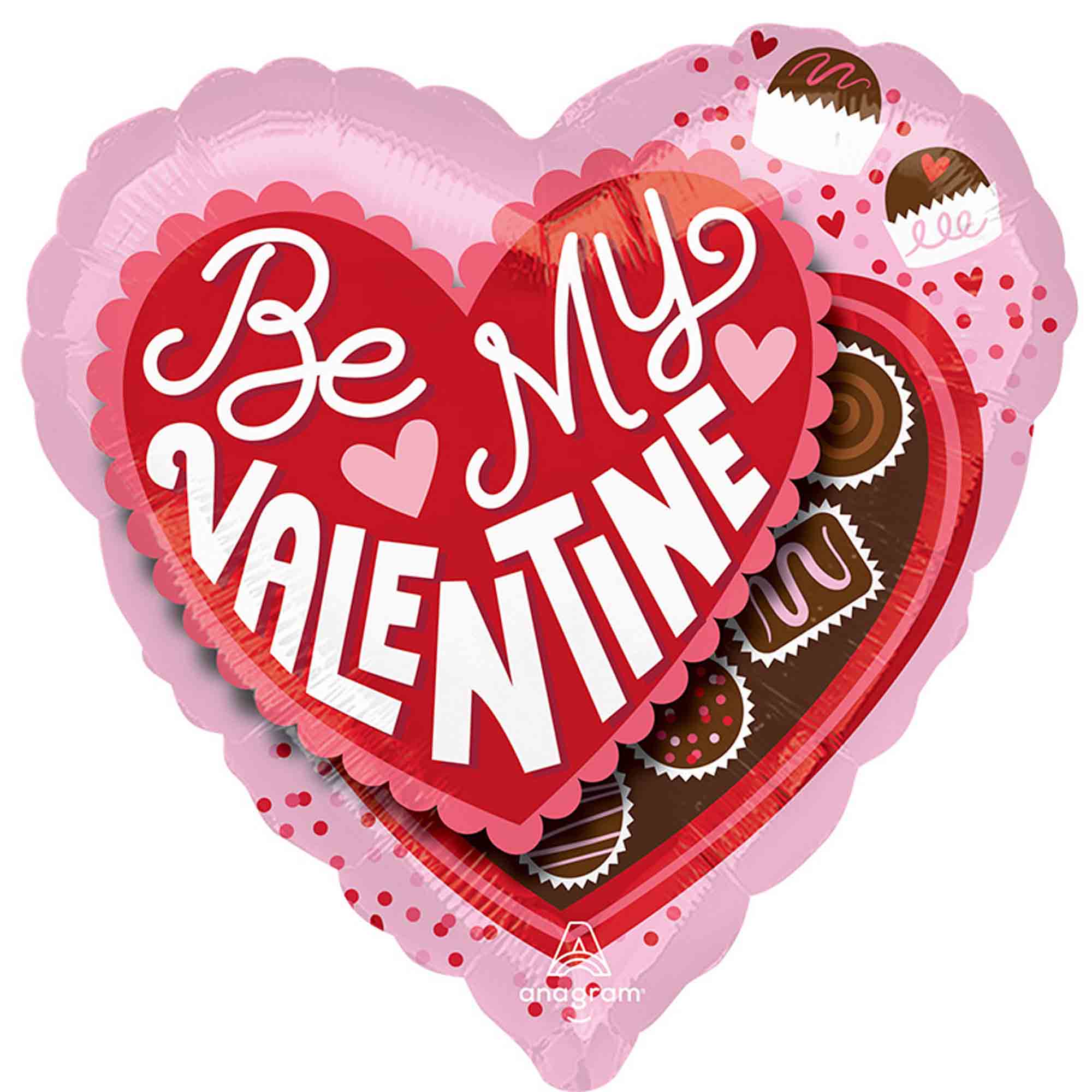 45cm Standard HX Heartfelt Delights Balloon