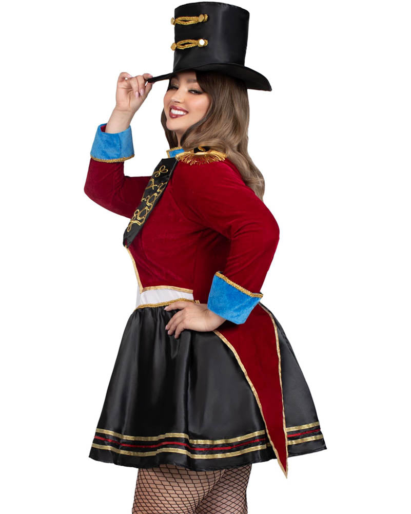 Classic Ringmaster Plus Size Womens Costume