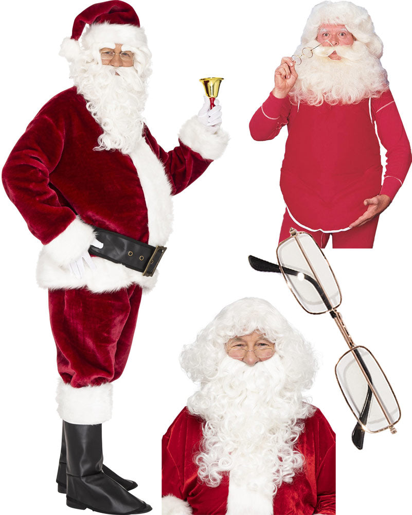 Christmas Complete Professional Santa Suit Bundle