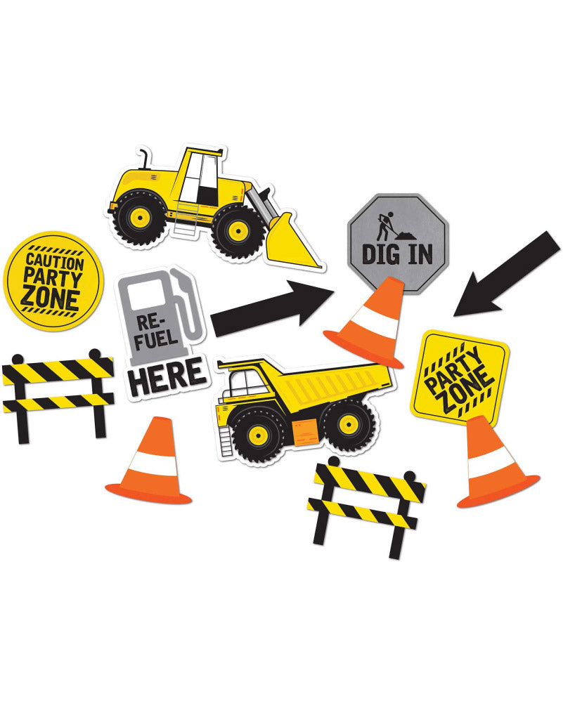 Construction Cutouts Pack of 13