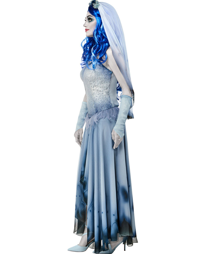 Corpse Bride Emily Womens Halloween Costume