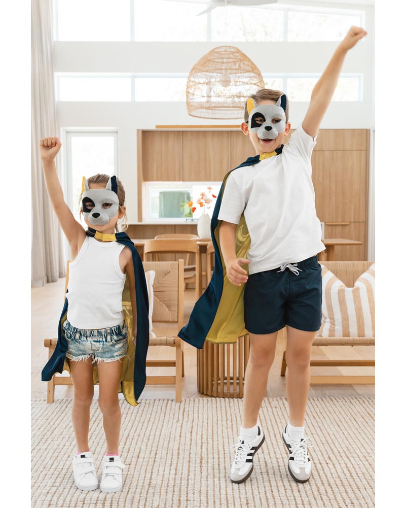 NRL Cowboys Mascot Kids Mask