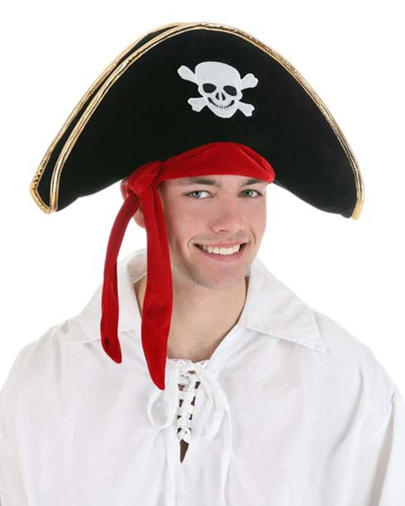 Deluxe Classic Pirate Hat – CostumeBox Australia