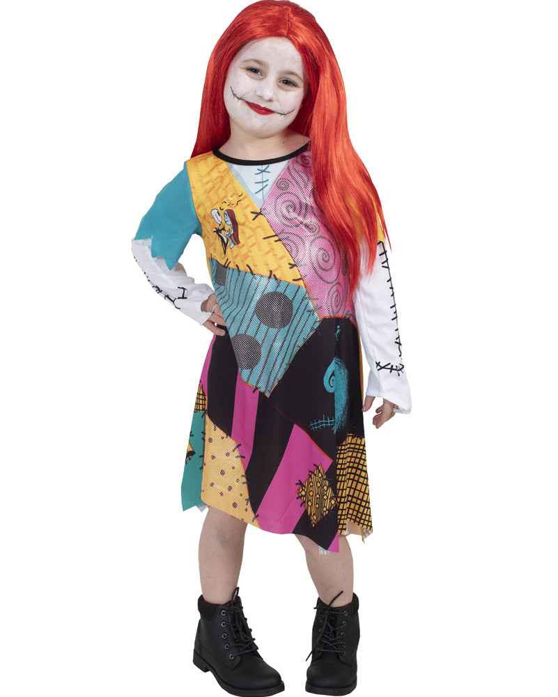 Disney Nightmare Before Christmas Sally Finkelstein Deluxe Kids Costum