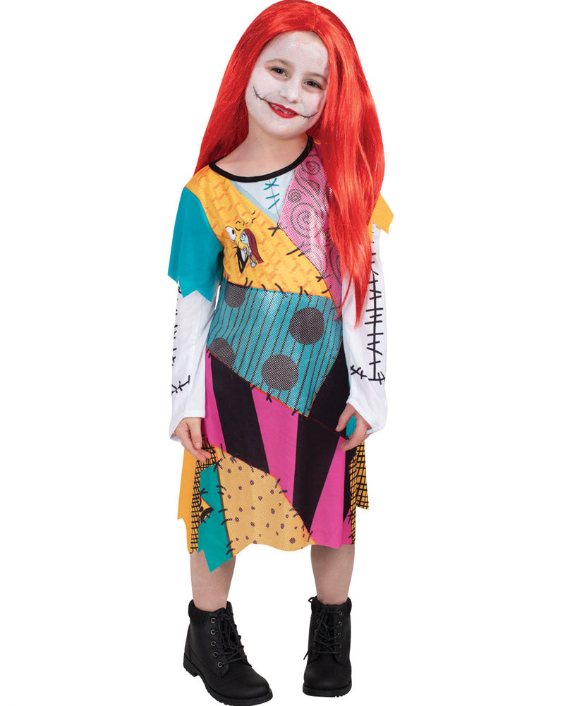Disney Nightmare Before Christmas Sally Finkelstein Deluxe Kids Costum ...