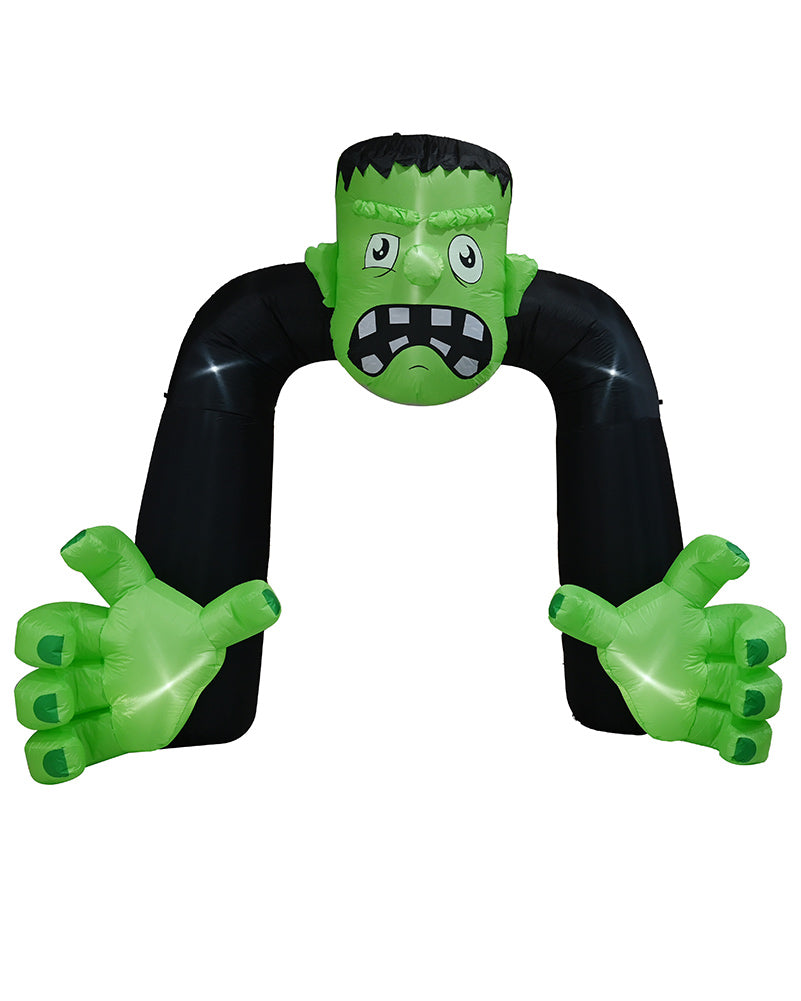 Frankenstein Arch With Projector Halloween Lawn Inflatable 2.5m