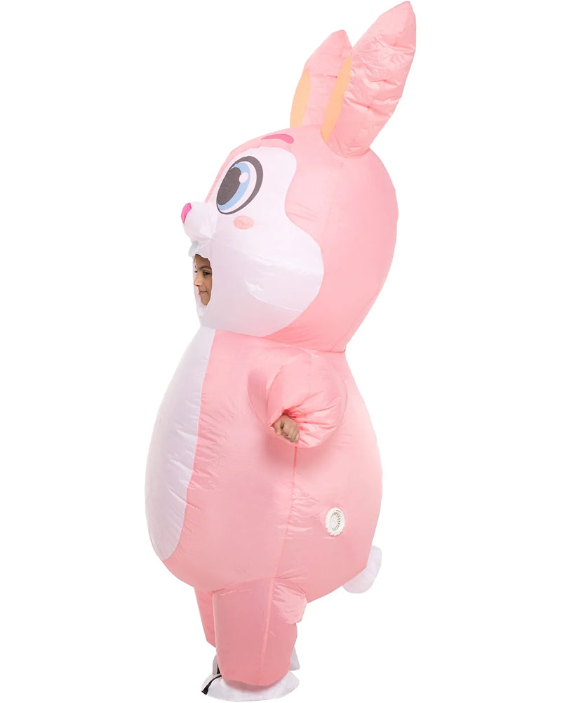 Pink Inflatable Bunny Inflatable Adult Costume