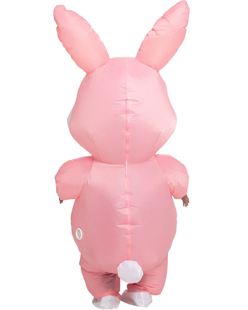 Pink Inflatable Bunny Inflatable Adult Costume