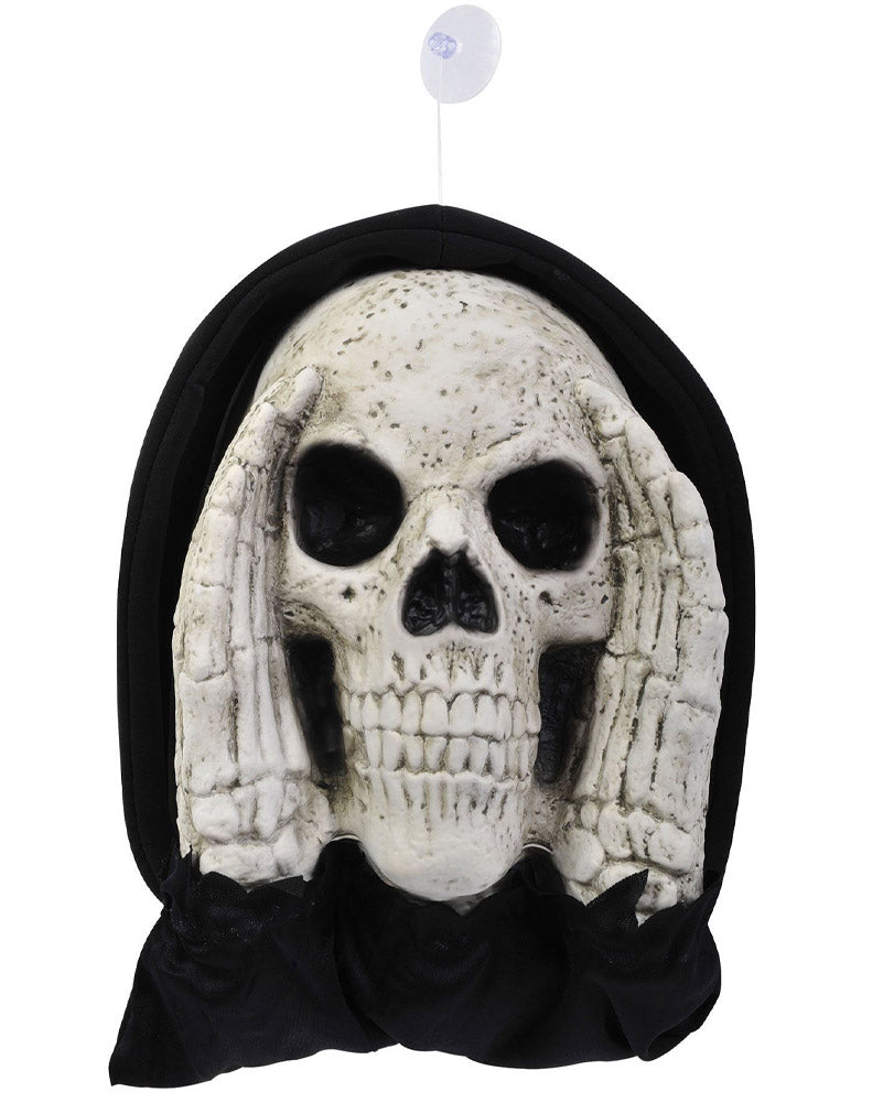 Scary Reaper Window Peeper Halloween Decoration 30.5cm