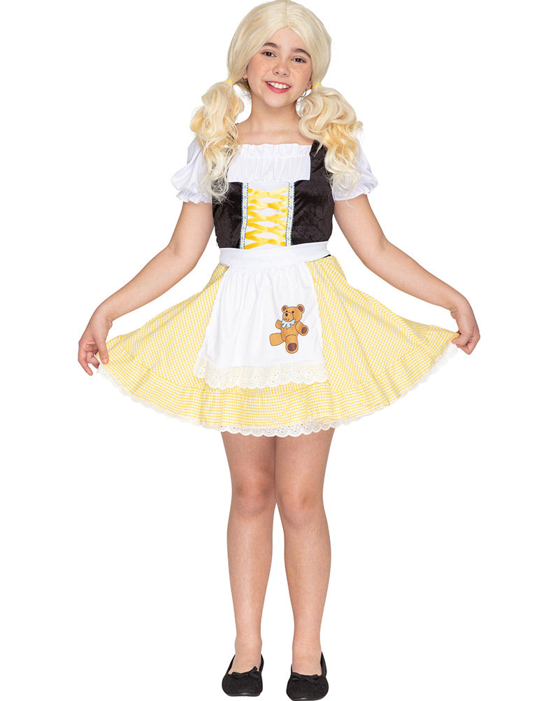 Storybook Goldilocks Deluxe Girls Costume