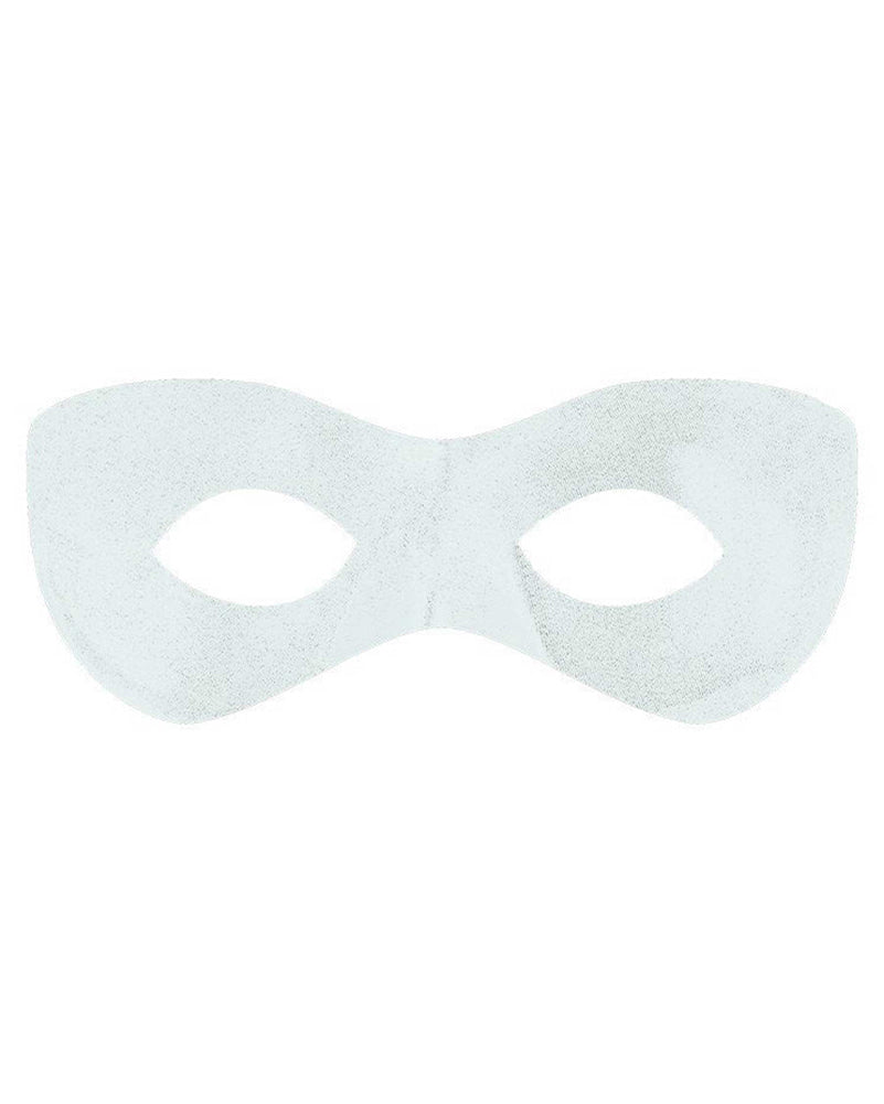 Team Spirit White Superhero Eye Mask