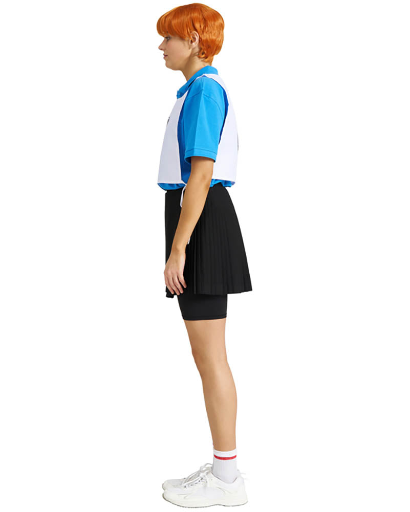 Shazza Deluxe Wig and Netball Bib Set