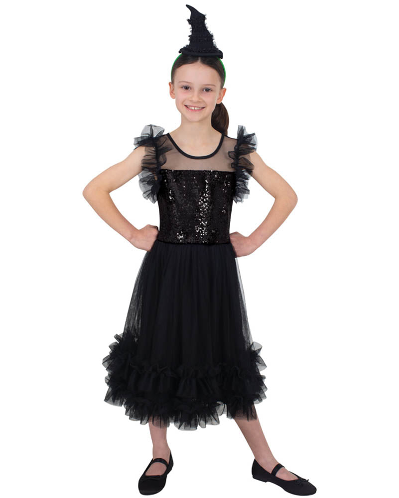 Wicked Elphaba Deluxe Girls Costume