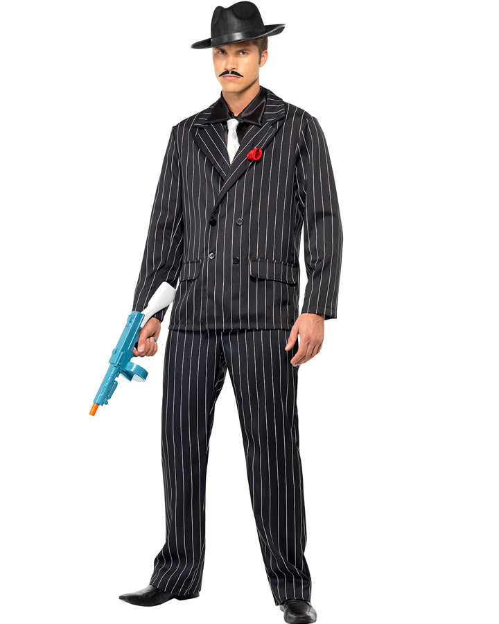 20s Zoot Suit Mafia Gangster Mens Costume