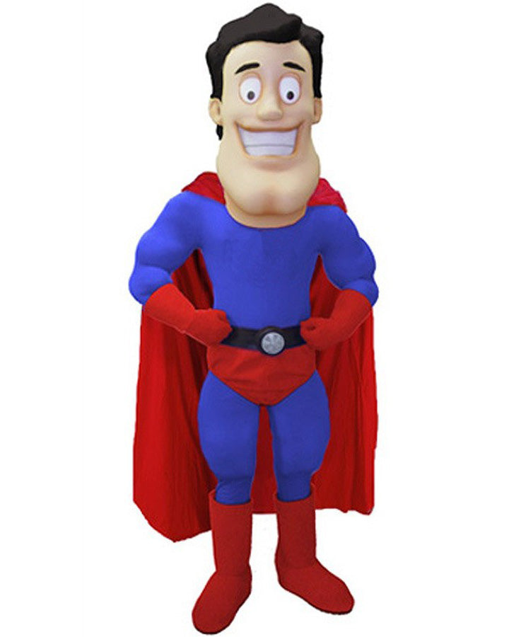 Super Dude Professional Mascot Costume