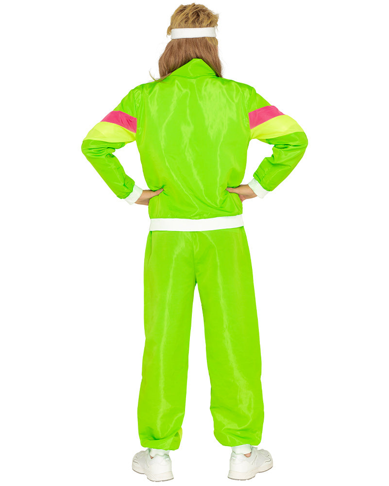 80s Neon Tracksuit Mens Costume