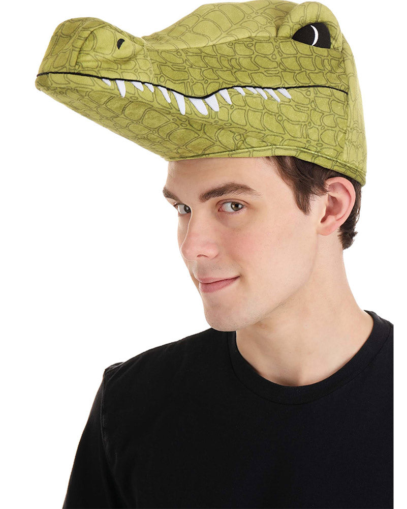 Alligator Plush Deluxe Hat