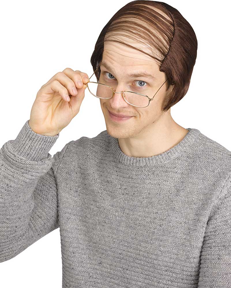 Brown Comb Over Wig – CostumeBox Australia