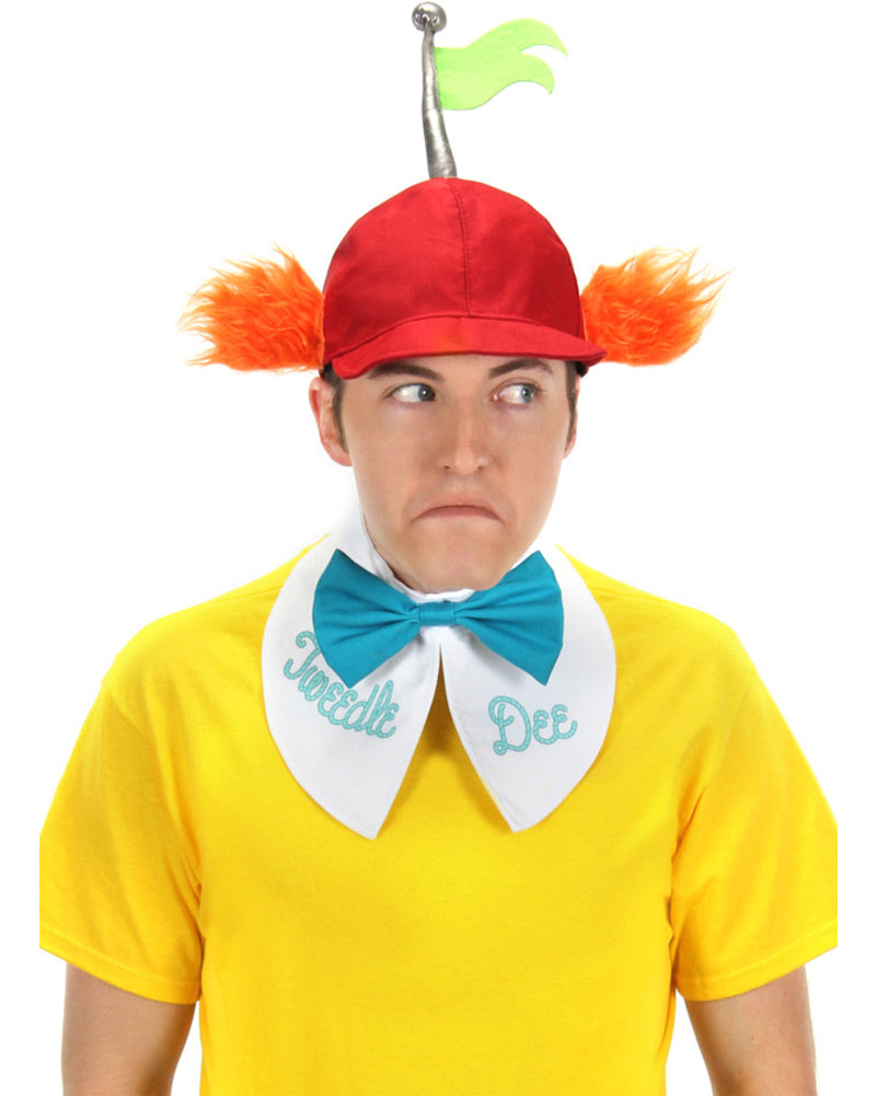 Alice in Wonderland Tweedle Dee and Tweedle Dum Deluxe Hat and Collar