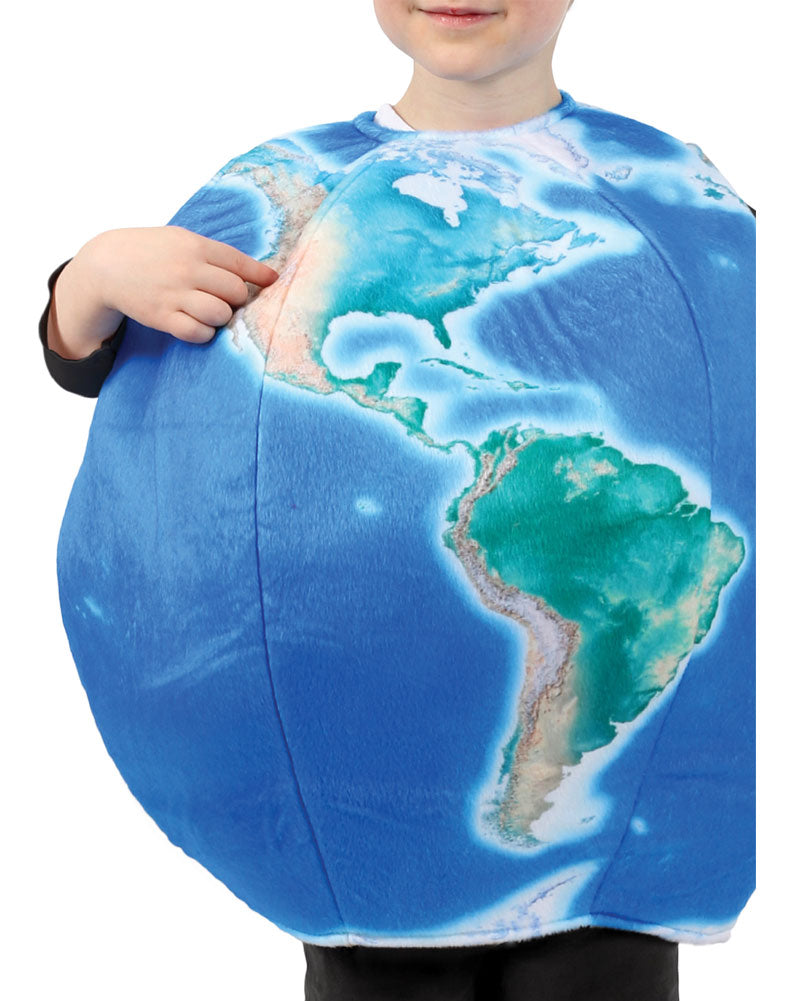 Earth In Space Globe Boys Costume