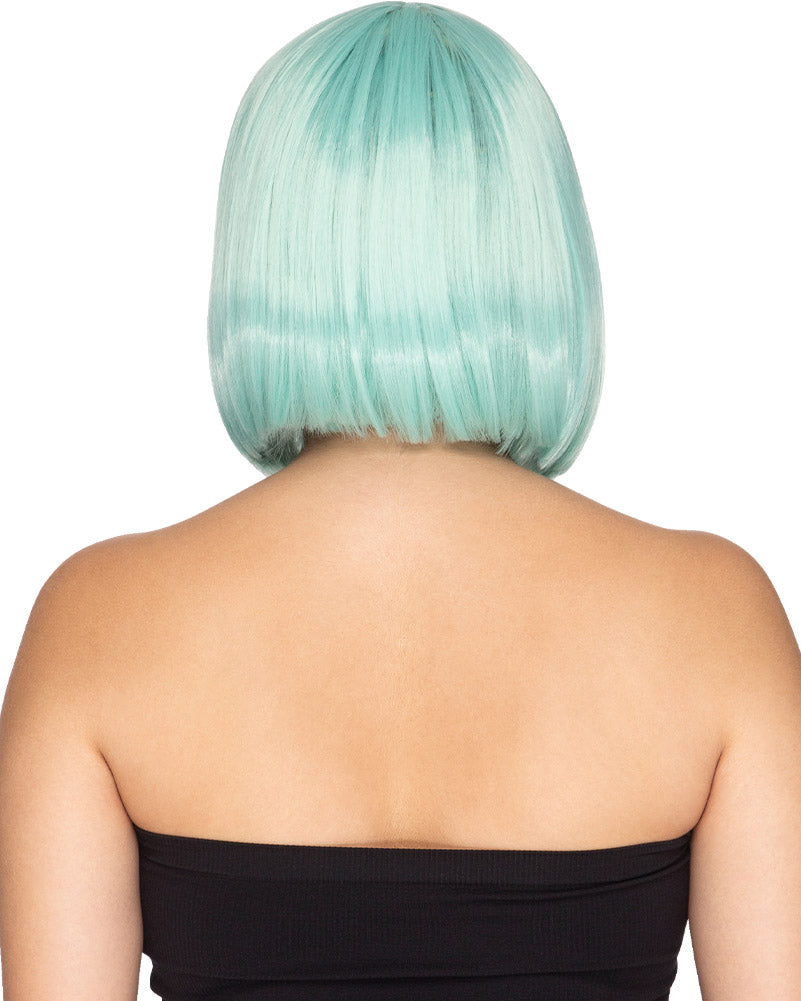 Fashion Deluxe Soft Mint Bob Wig – CostumeBox Australia