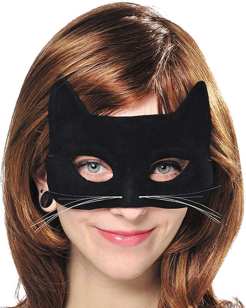 Feline Black Mask – CostumeBox Australia