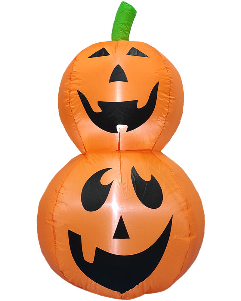 Halloween Pumpkin Stack Lawn Inflatable 1m