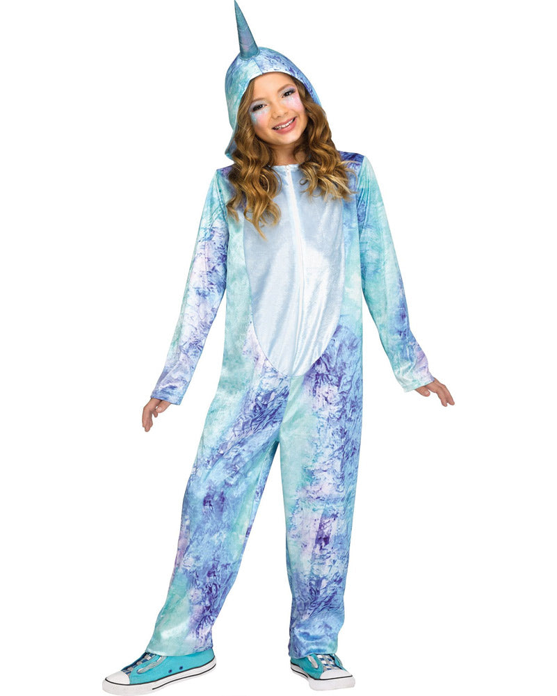Narwal Girls Costume