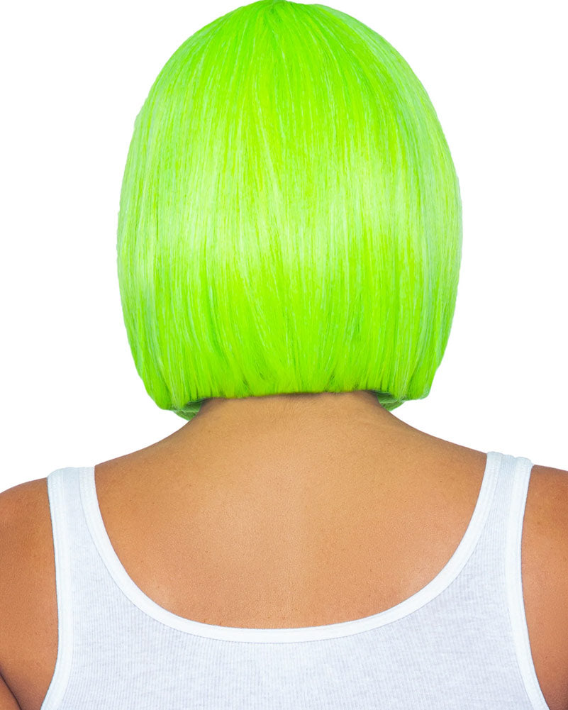 Neon Green Bob Wig