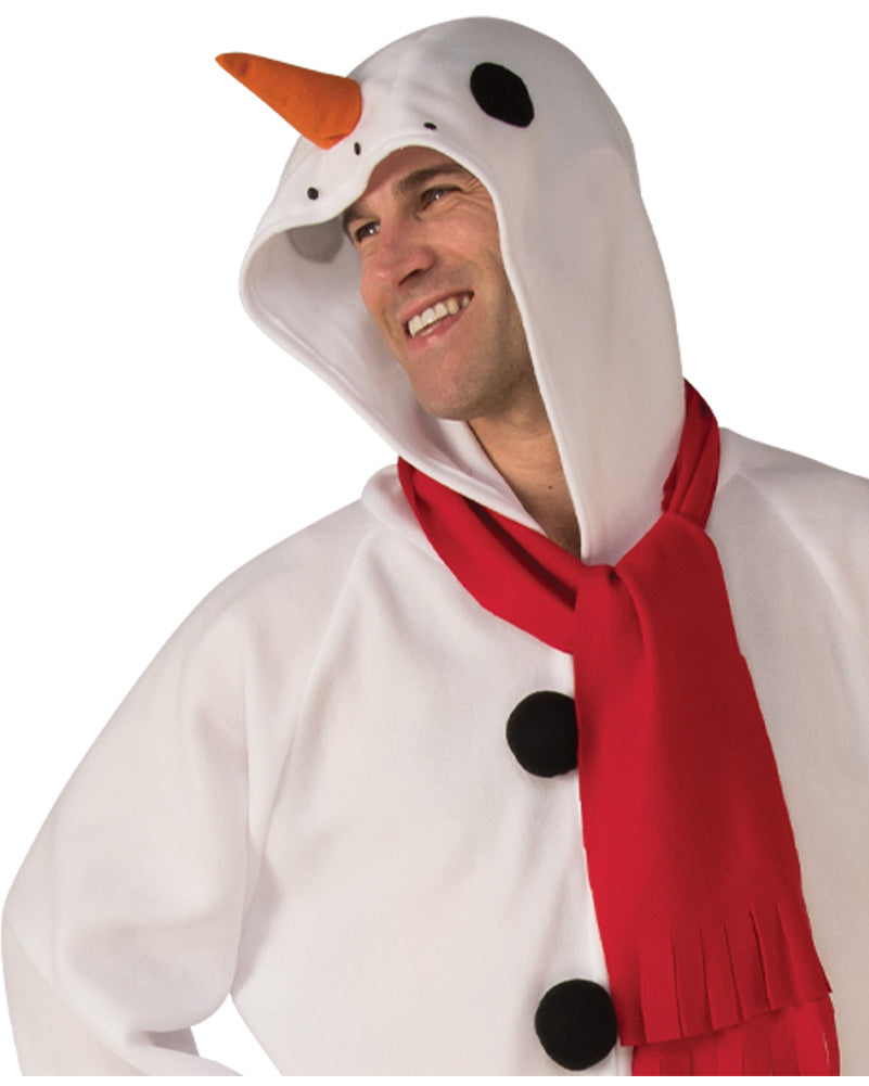 Snowman Jumpsuit Adult Christmas Costume