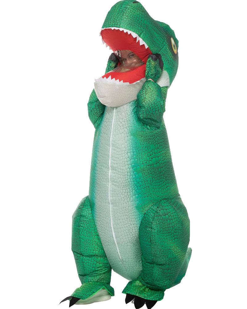 T-Rex Full Body Inflatable Adult Costume