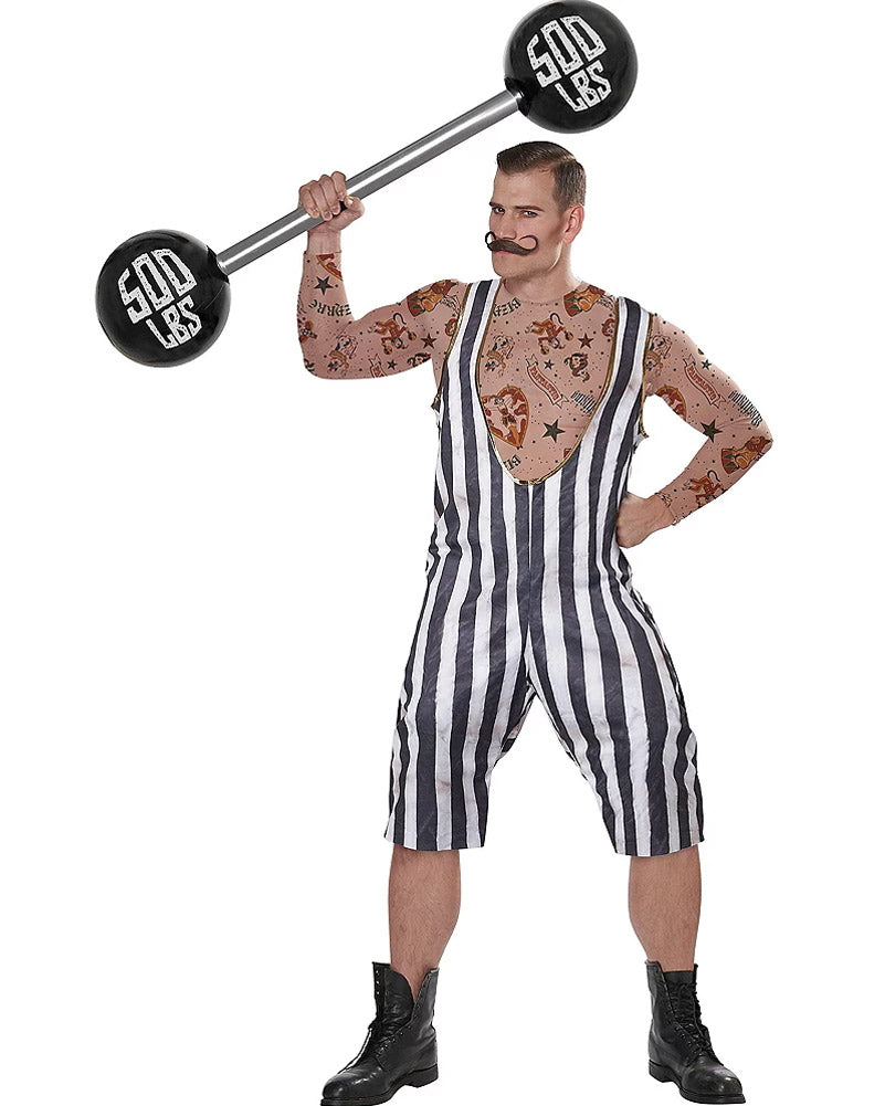 Vintage Circus Strongman Mens Costume